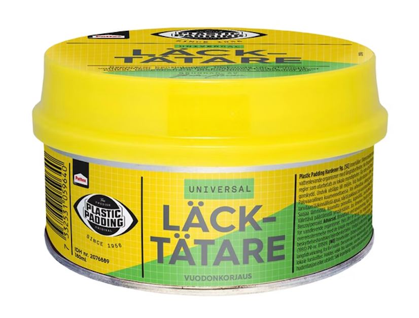 Plastic Padding Leak Fix Vuodonkorjausmassa 180ml 180 ML - IS-Tarvike ...