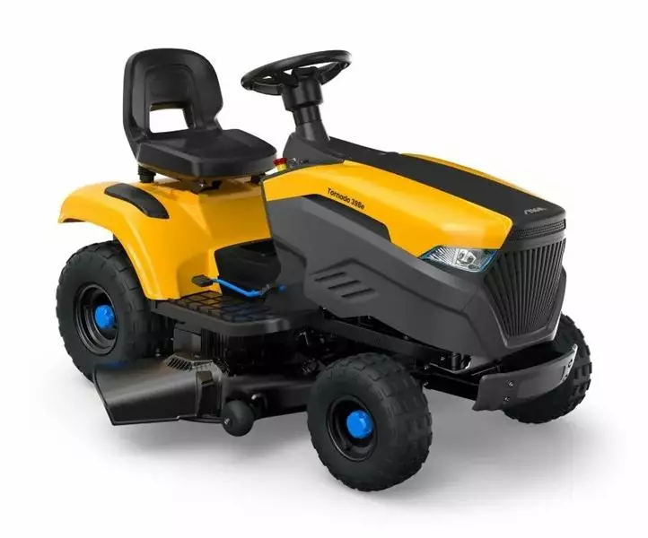 Stiga Tornado 398 E 48V-30AH Leikkuri Akkukäyttöinen puutarhatraktori - IS-Tarvike.fi verkkokauppa